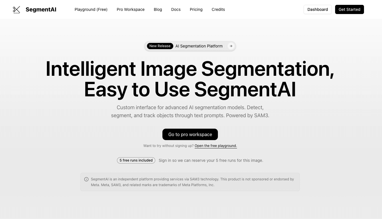 SAM 3 Documentation | SegmentLens - SAM 3 Powered Intelligent Image Platform